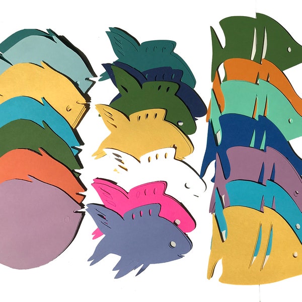 Fish Cut Out - Etsy