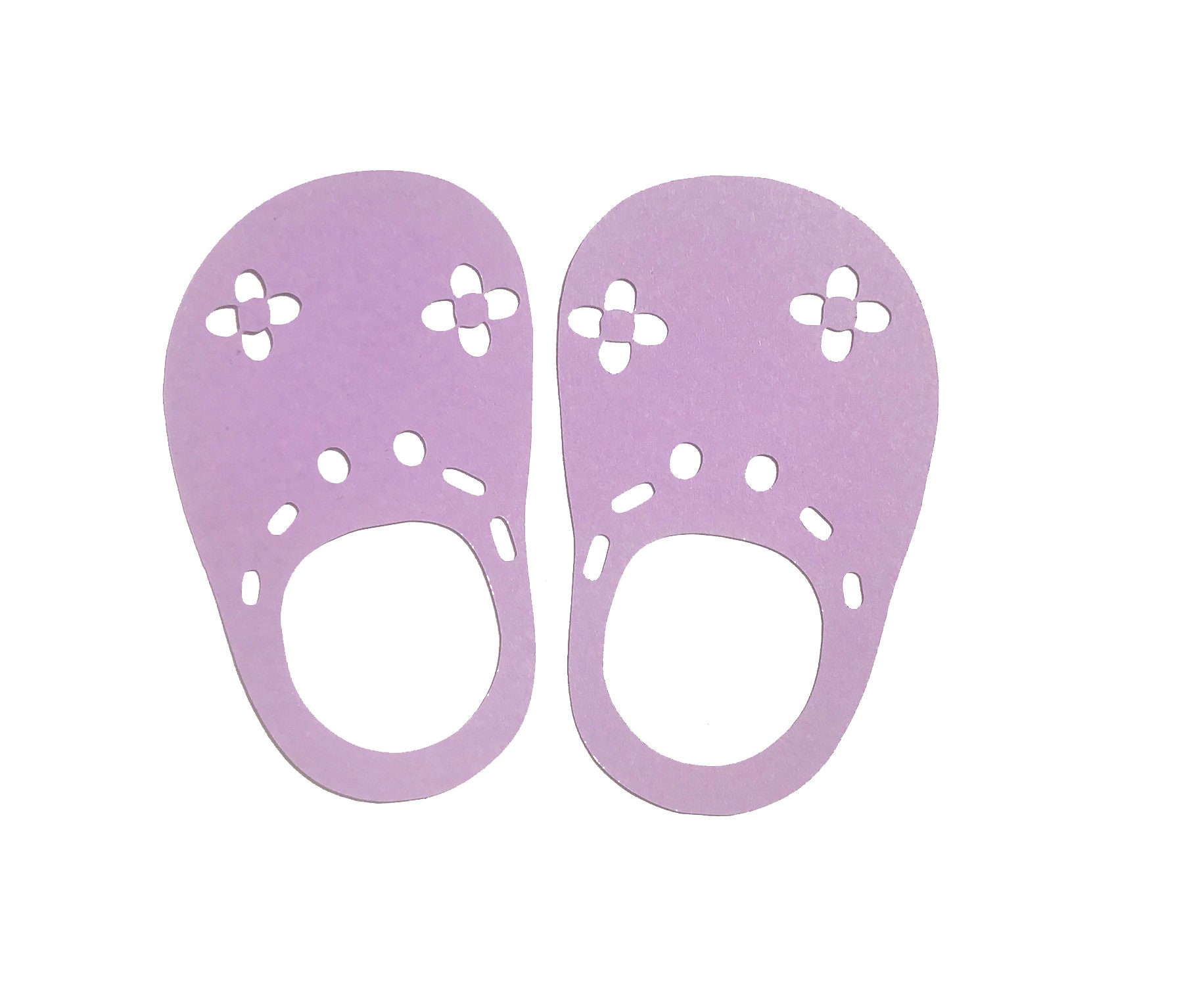 20 baby shoe cut outs | Etsy