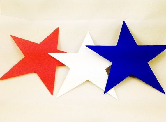 Star paper cut outs set of 20 by Christine's | Catch My Party