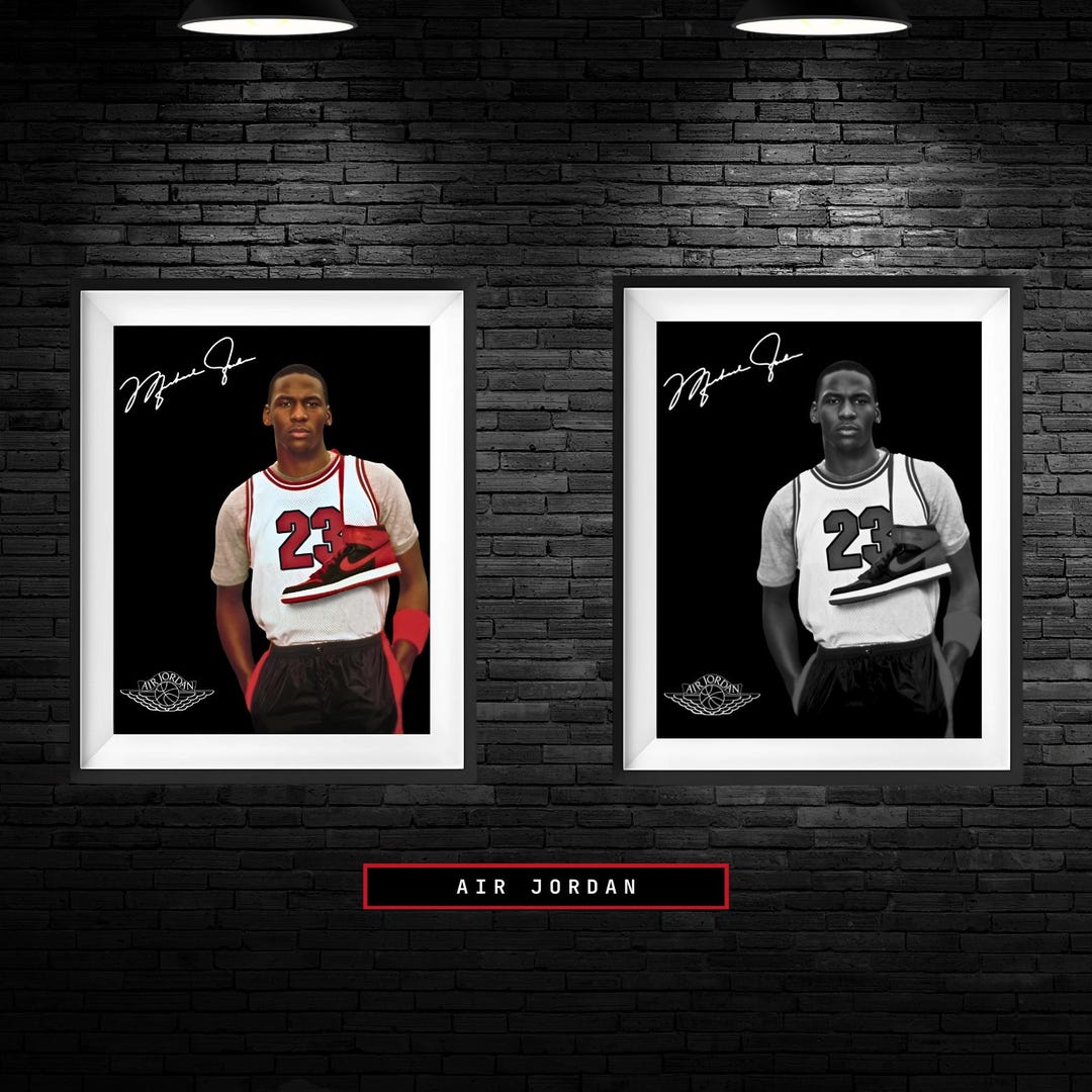 Air Jordan Wall Art Download Poster, Air Jordan Poster, Air Jordan ...