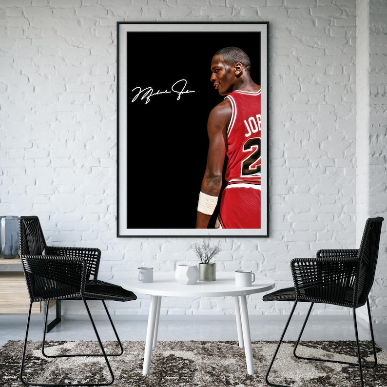 Michael Jordan Wall Art Digital Download Poster - Etsy