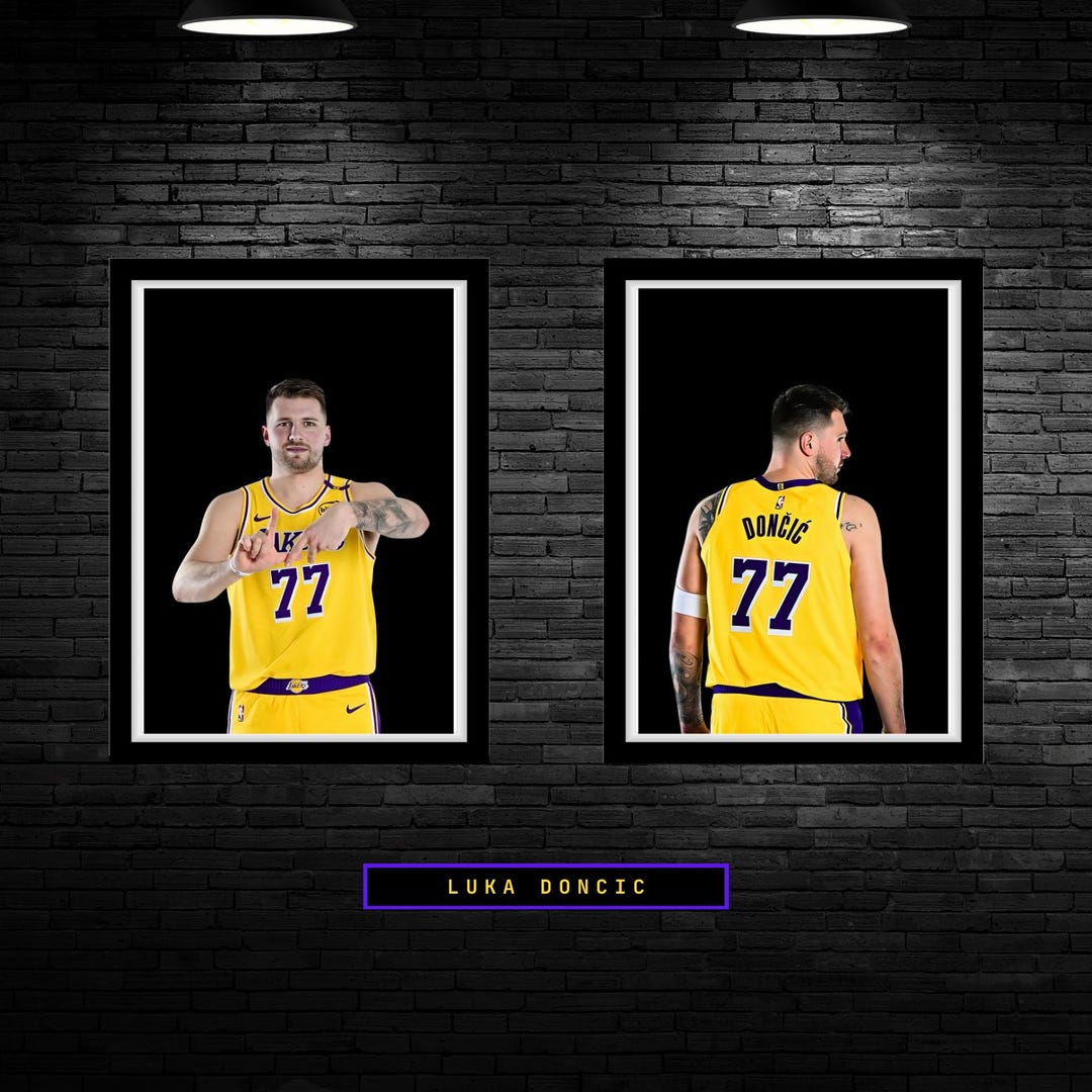 Luka Doncic LA Wall Art Download Poster - Etsy