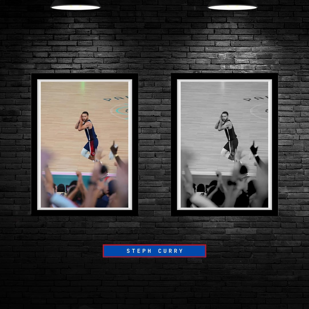 Steph Curry Night Night Wall Art Download Poster, Steph Curry Poster ...