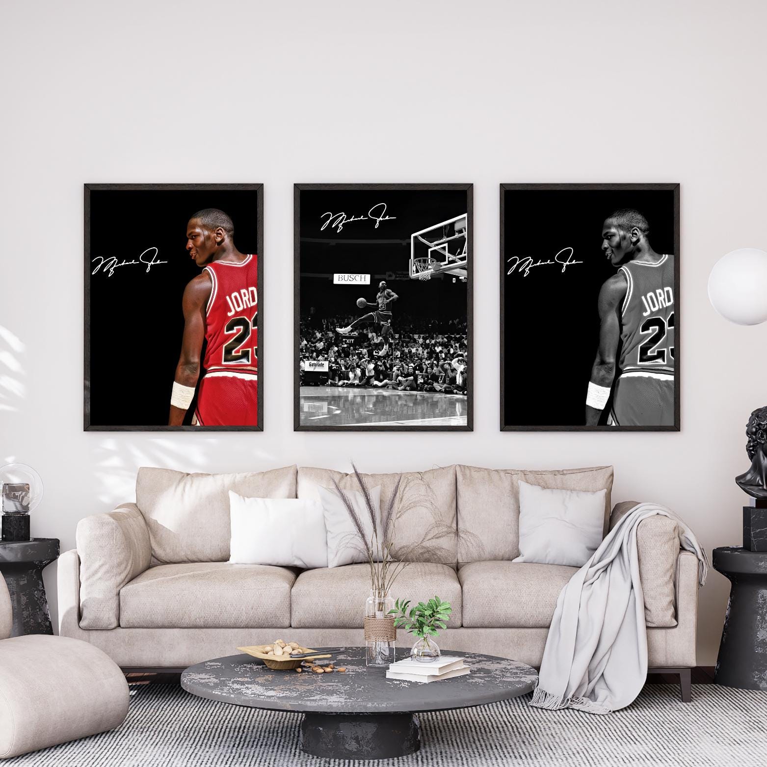 3 Michael Jordan Wall Art Downloads, Michael Jordan Print, Michael ...