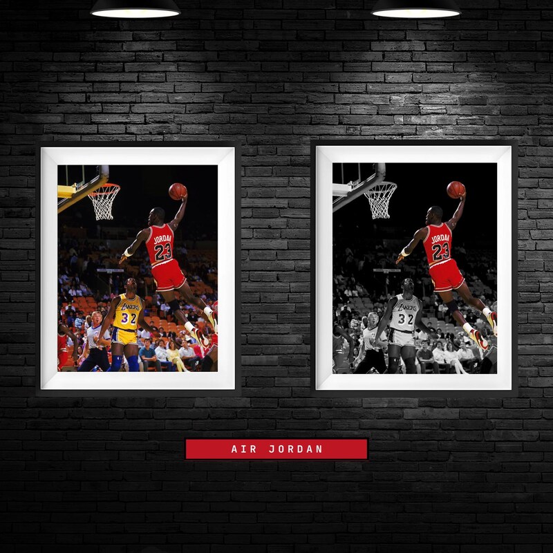 Michael Jordan Poster - Etsy