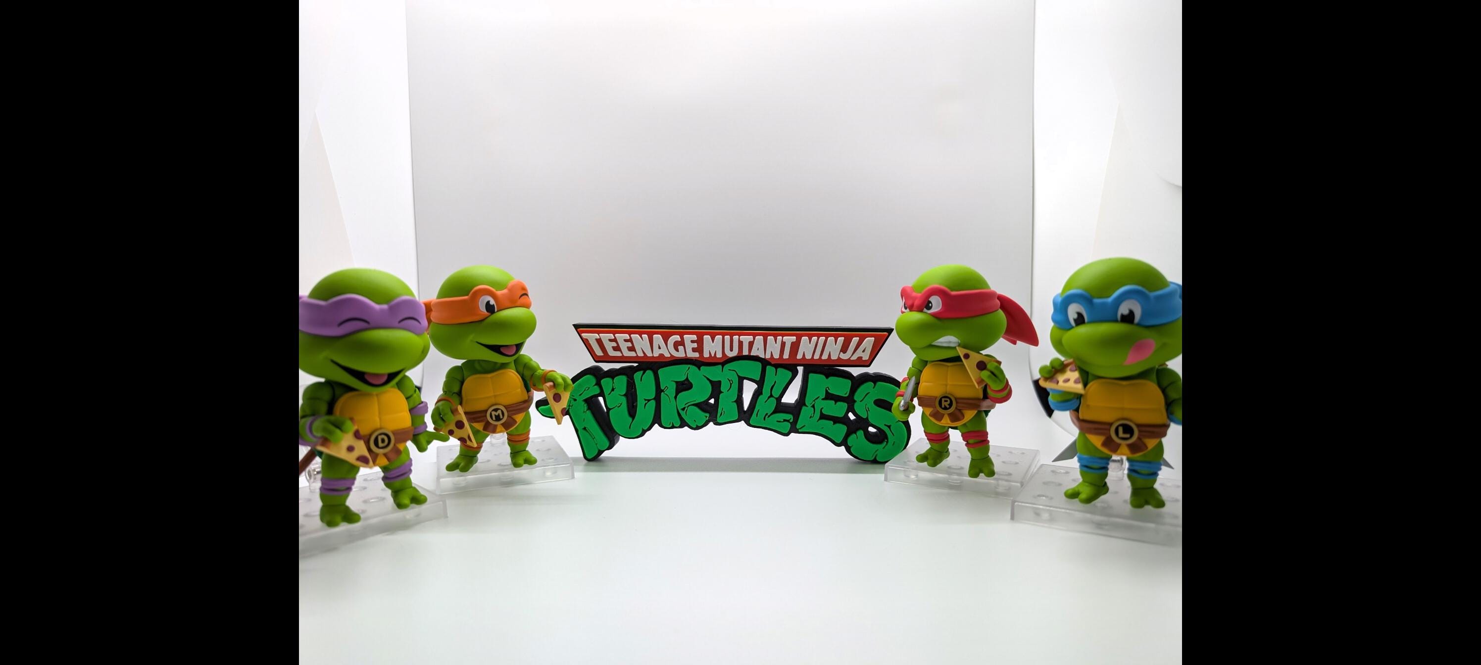 Teenage Mutant Ninja Turtles (TMNT) Logo Display Sign - Etsy