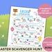 Printable Easter Scavenger Hunt Clues, Outdoor Game for Kids ...