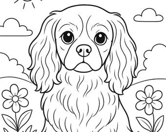 cavaliers coloring pages