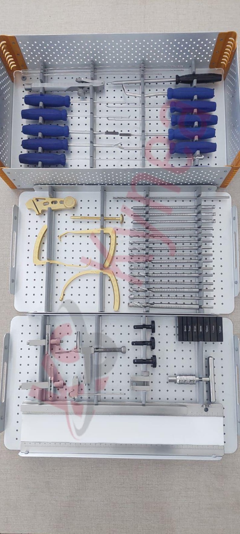 Orthopedic ACL PCL Reconstruction Instrument Set: Knee Arthroscopy ...