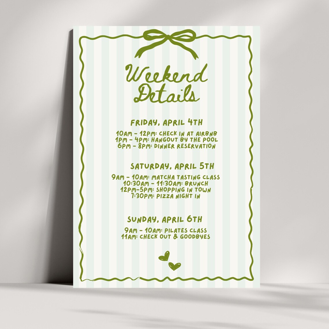 Matcha Bachelorette Party Invite, Matcha Made in Heaven Invite, Matcha ...