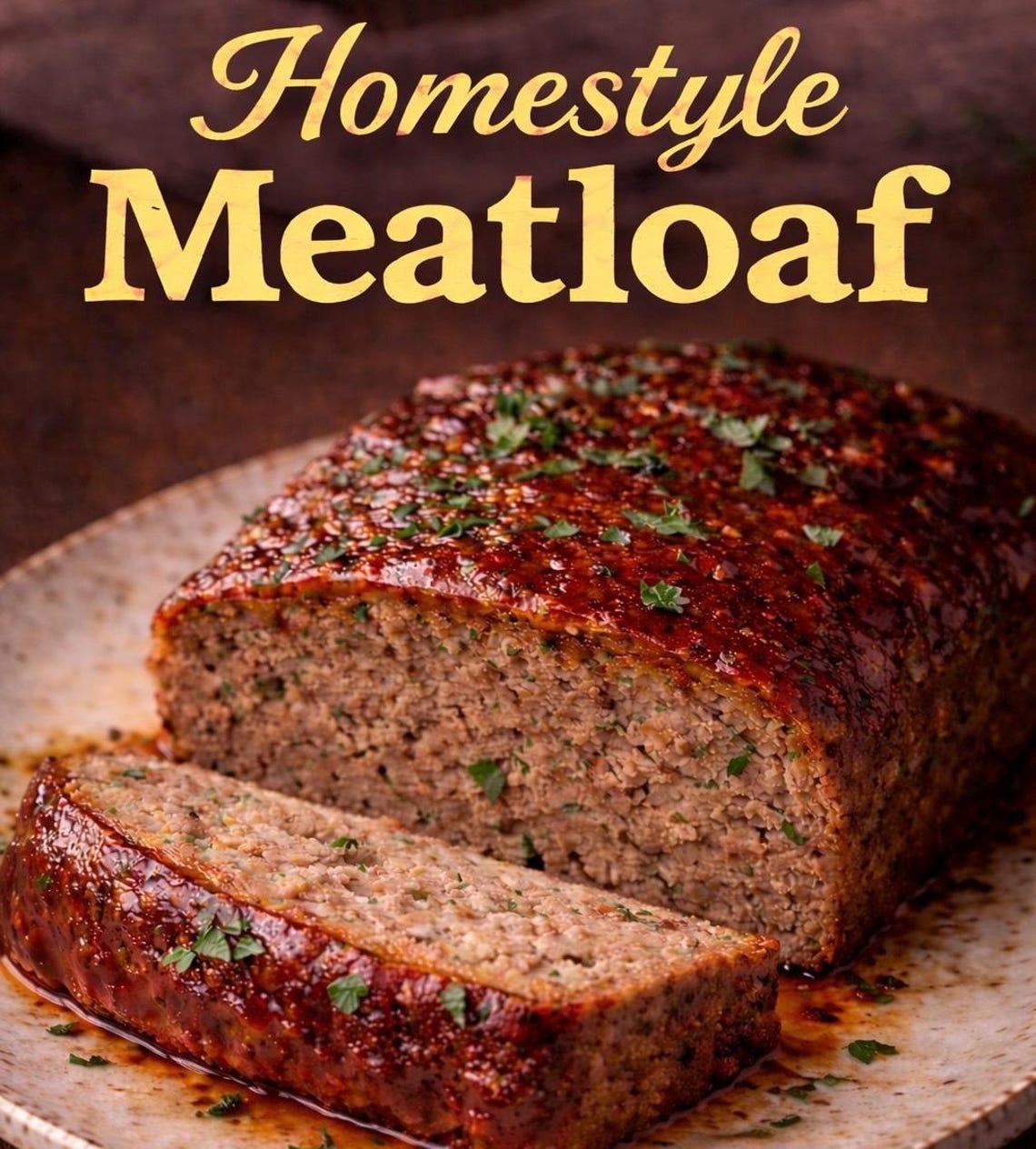 Classic Meatloaf Recipe Card (printable PDF) - Etsy