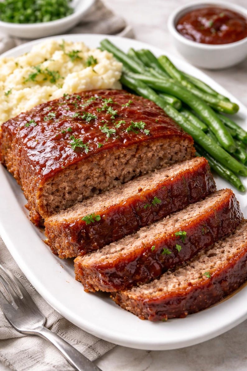 Classic Meatloaf Recipe Card (printable PDF) - Etsy