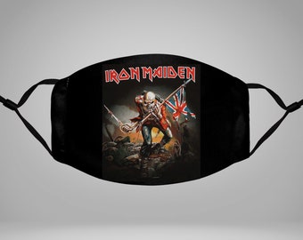 Iron Maiden Mask - Etsy