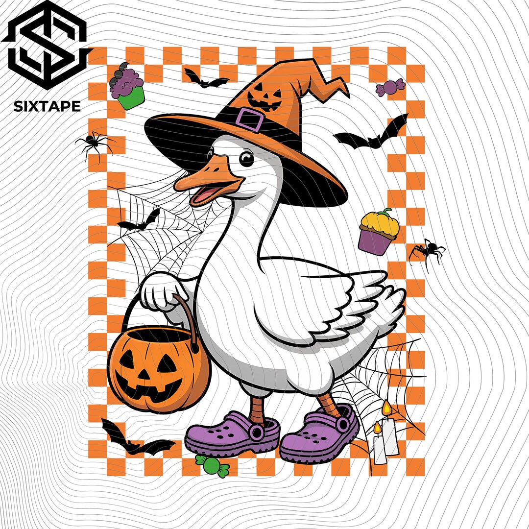 Spooky Goose Halloween Png, Just a Spooky Goose Png, Fall Goose Png ...