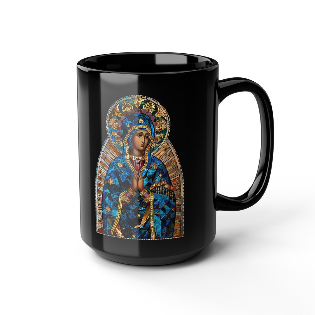 Elegantlysimple - Printed in the USA - Mother Mary Coffee Mug, 11oz ...