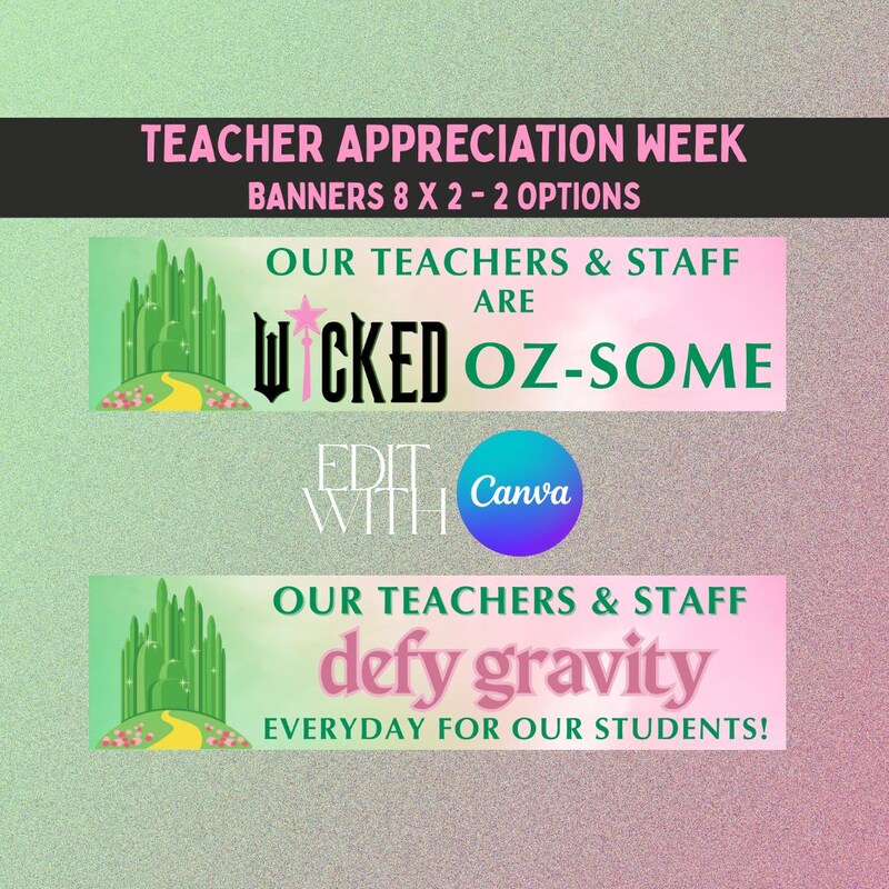 Teacher Banner - Etsy