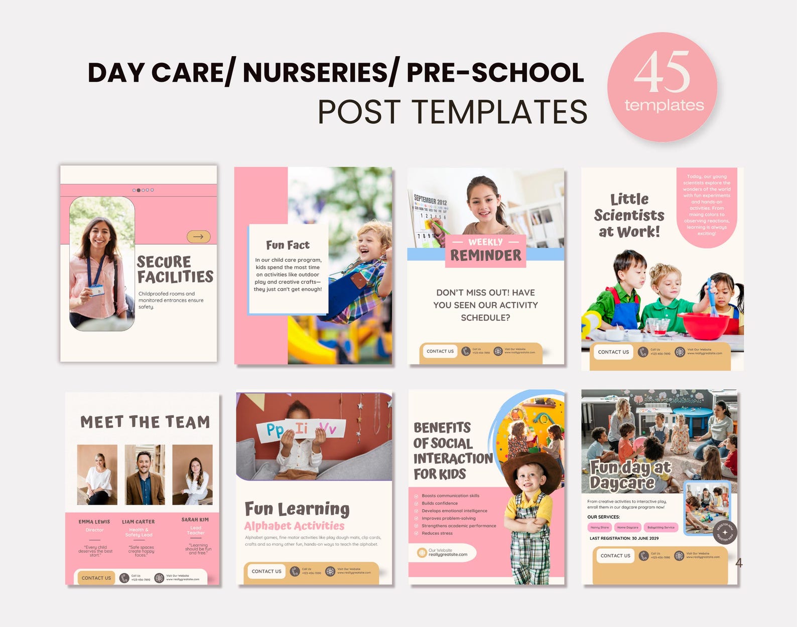 Day Care, Nurseries, Childcare, Pre-school, Kids School, Kindergarten ...