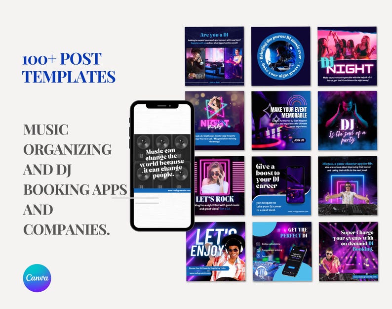 MUSIC and DJ Booking Apps and Companies, Artist Booking Service, Event ...