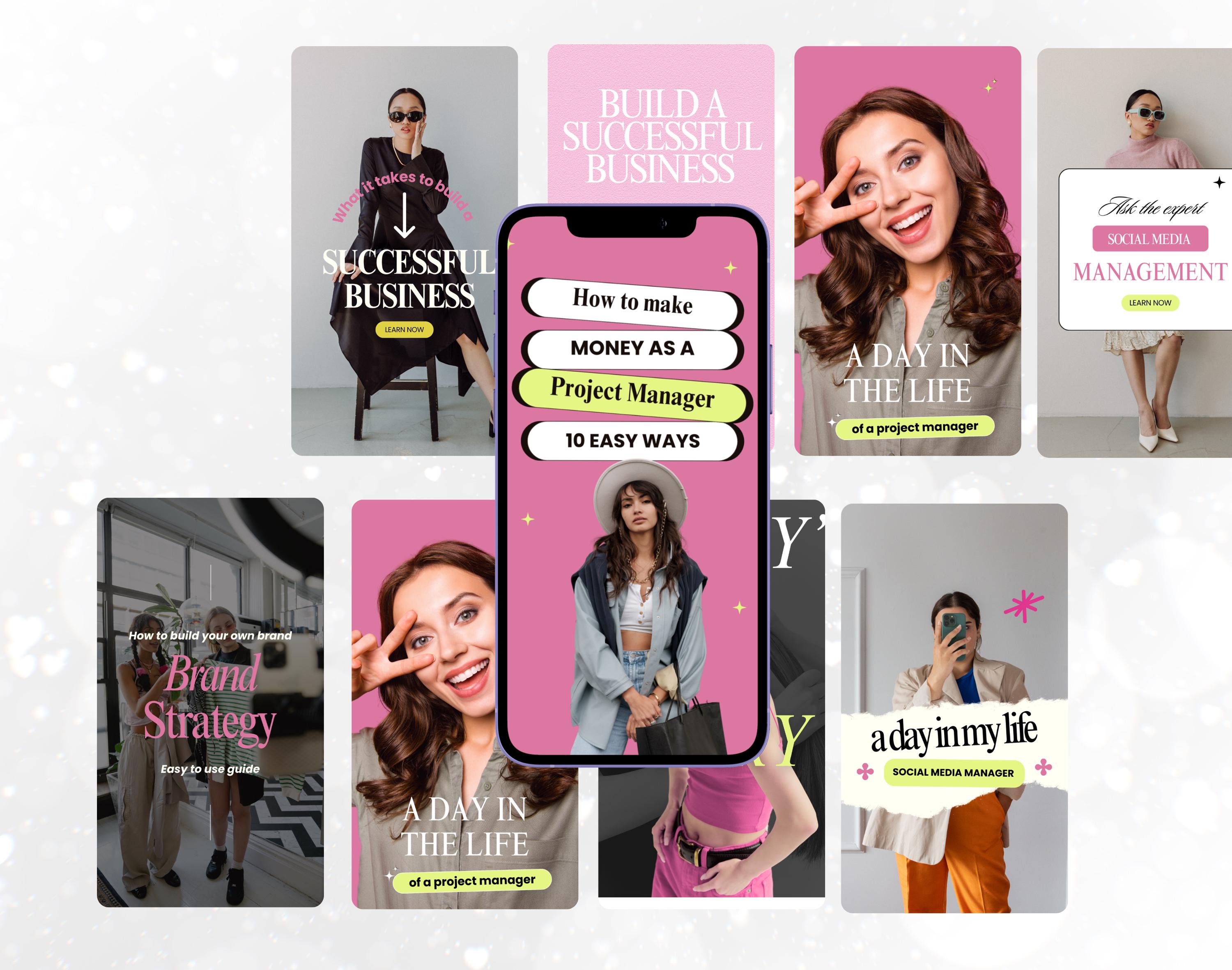 Bold Reel Cover & Story, Ecommerce, Project Manager, Social Media ...