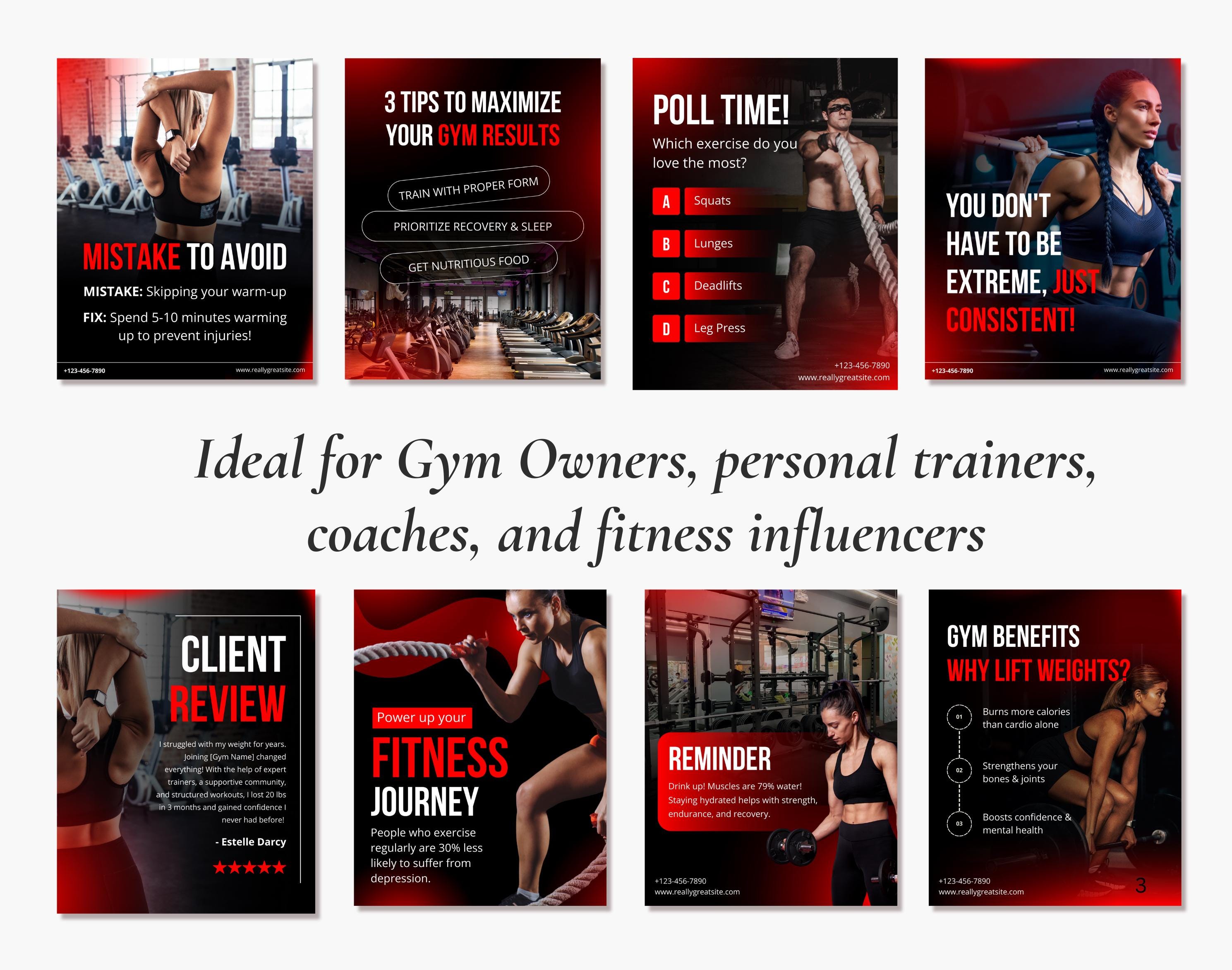 Fitness Gym, Workout, Exercise, Health, Bodybuilding Personal Trainers ...