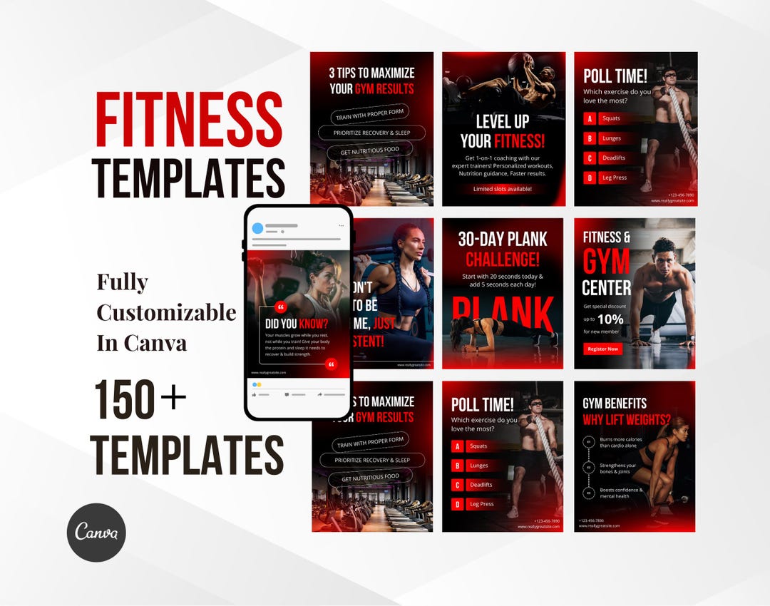 Fitness Gym, Workout, Exercise, Health, Bodybuilding Personal Trainers ...