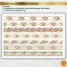 Vintage Rose Lace Border, Rose Floral Stripe Border for Scrapbook ...