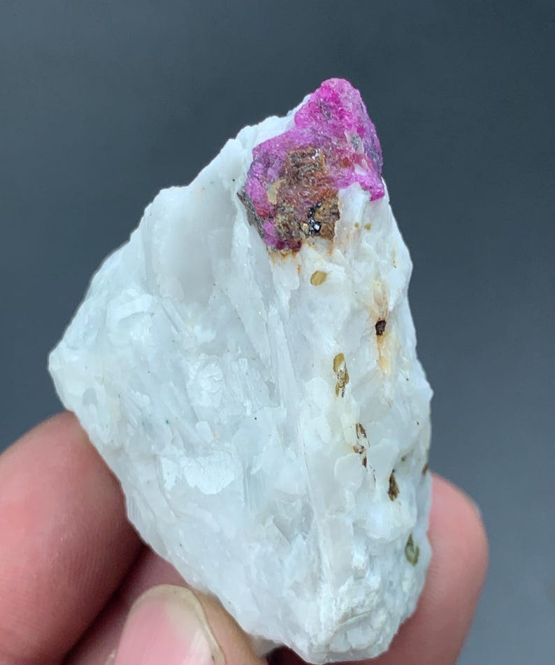 324 Ct Raw Ruby Crystal Specimen | Afghanistan Collector Mineral - Etsy ...