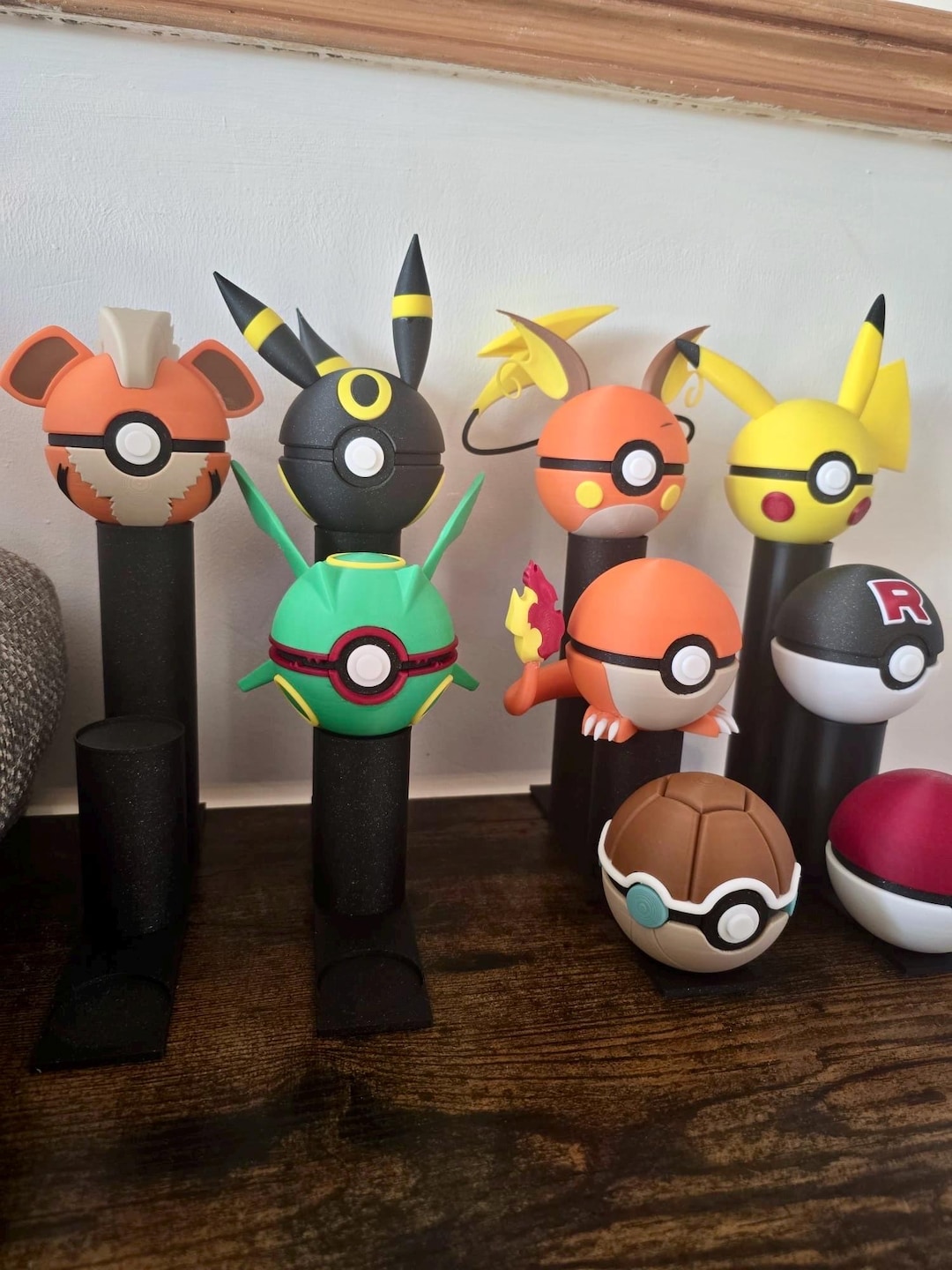 Custom 3d-printed Pokeballs | Unique Designs Featuring Various ...