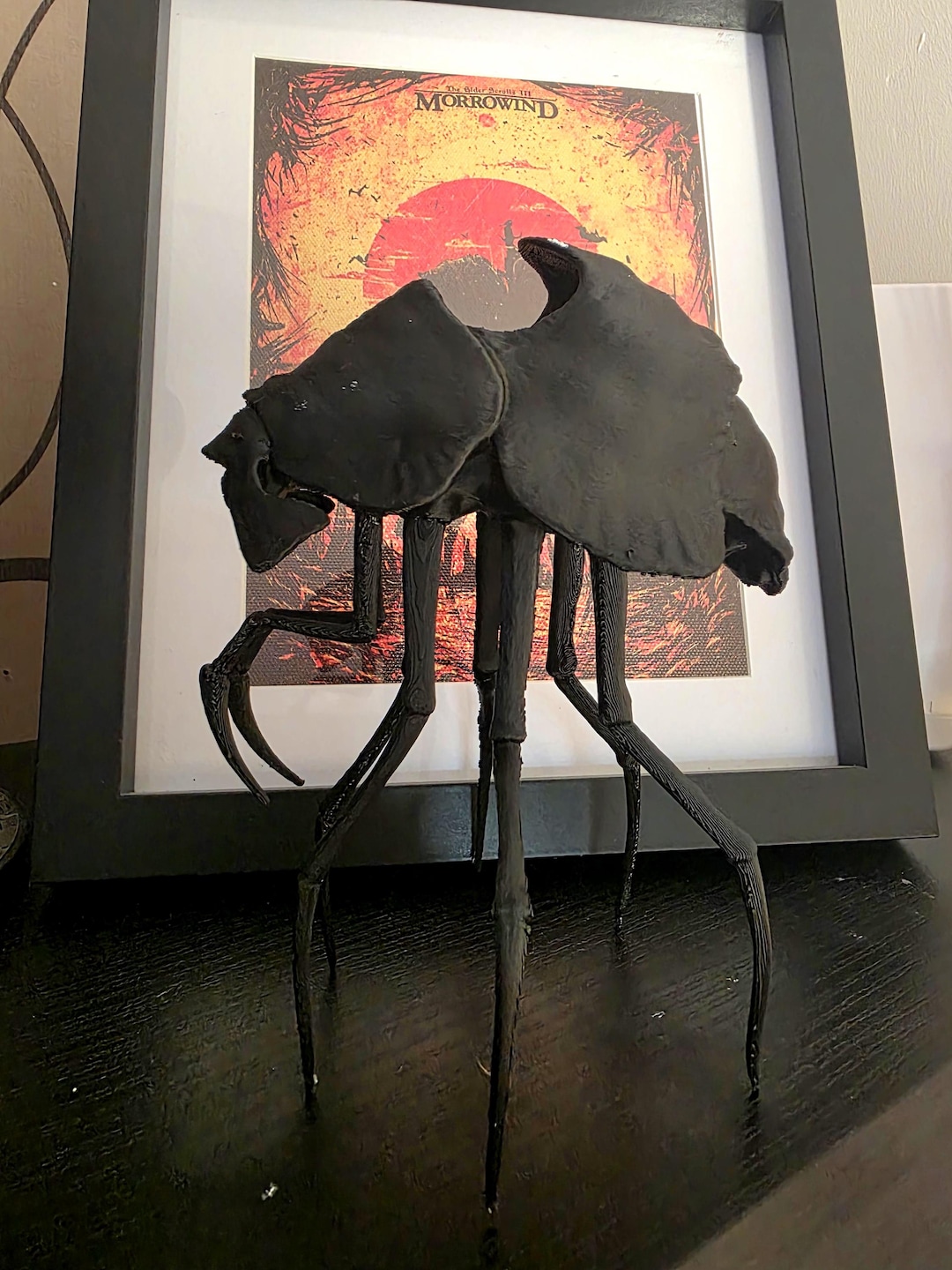 3D Printed Silt Strider Figurine – Morrowind Inspired Elder Scrolls III ...