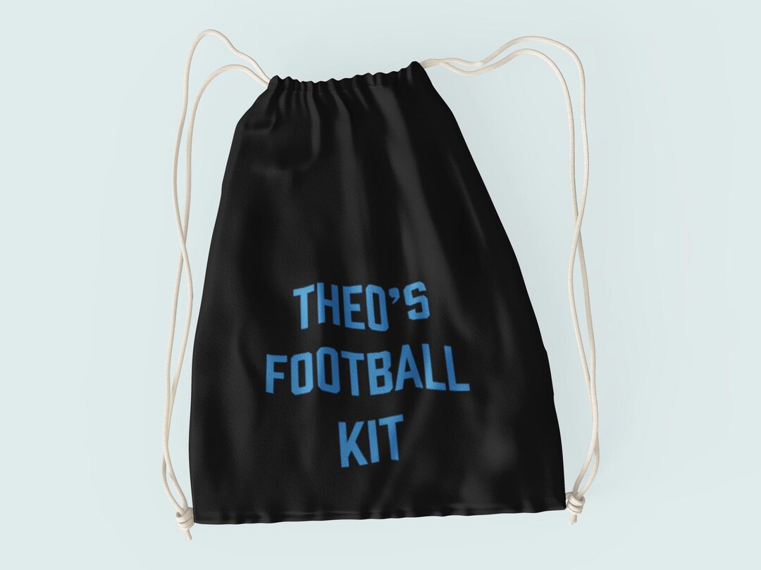 PERSONALISED Football Kit Bag - Drawstring Bag. Football Gift. - Etsy