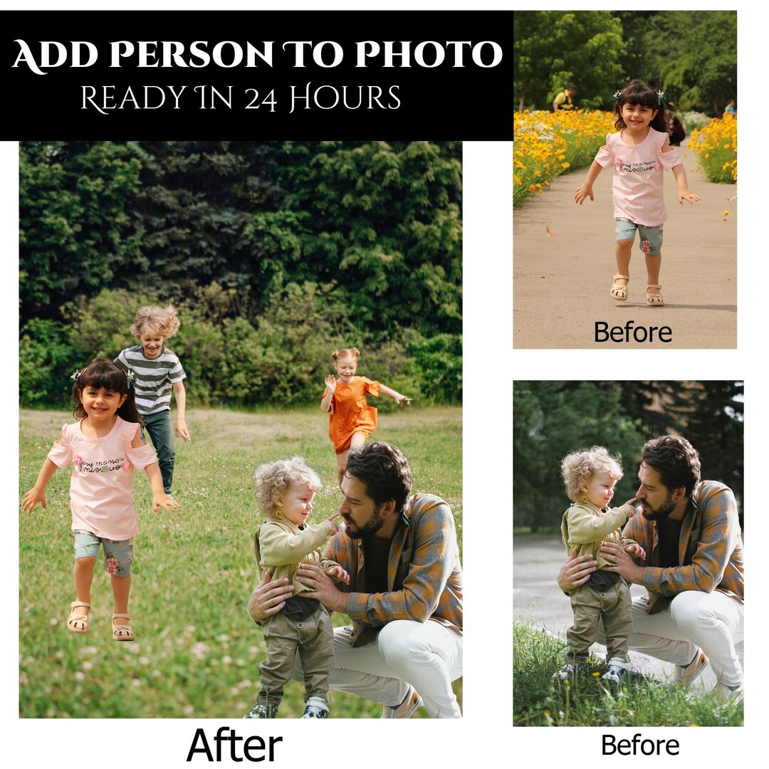 Add Person to Photo, Realistic Photo Merge, Combine Photos, Add Loved ...