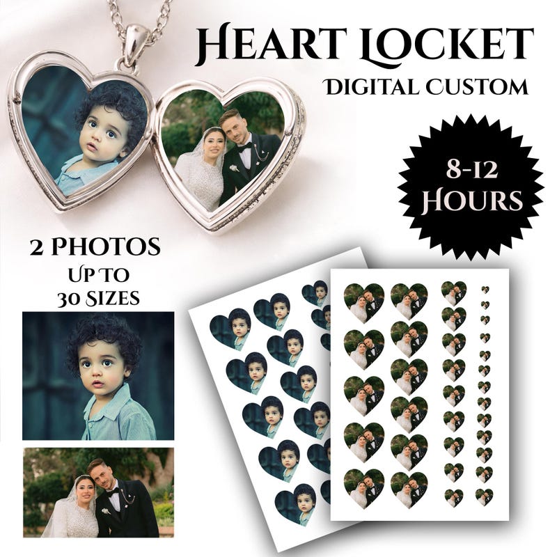 Heart Shaped Locket - Etsy