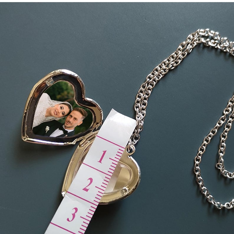 Custom Digital Photo Print, Heart Shaped Locket Size Photo, Digital ...