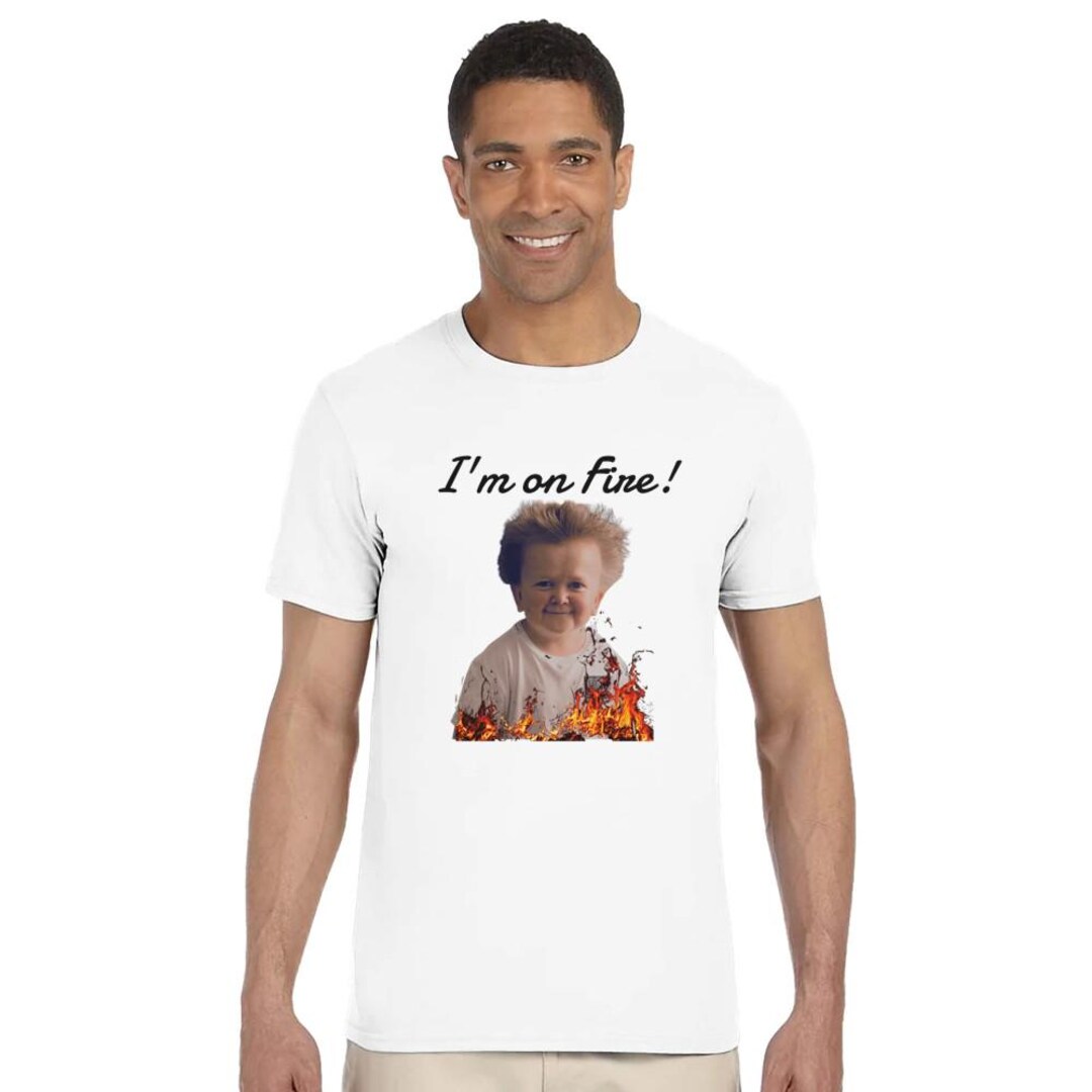 Funny Hasbulla T-shirt - I'm on Fire!, Funny T-shirt, Party, Carnival ...