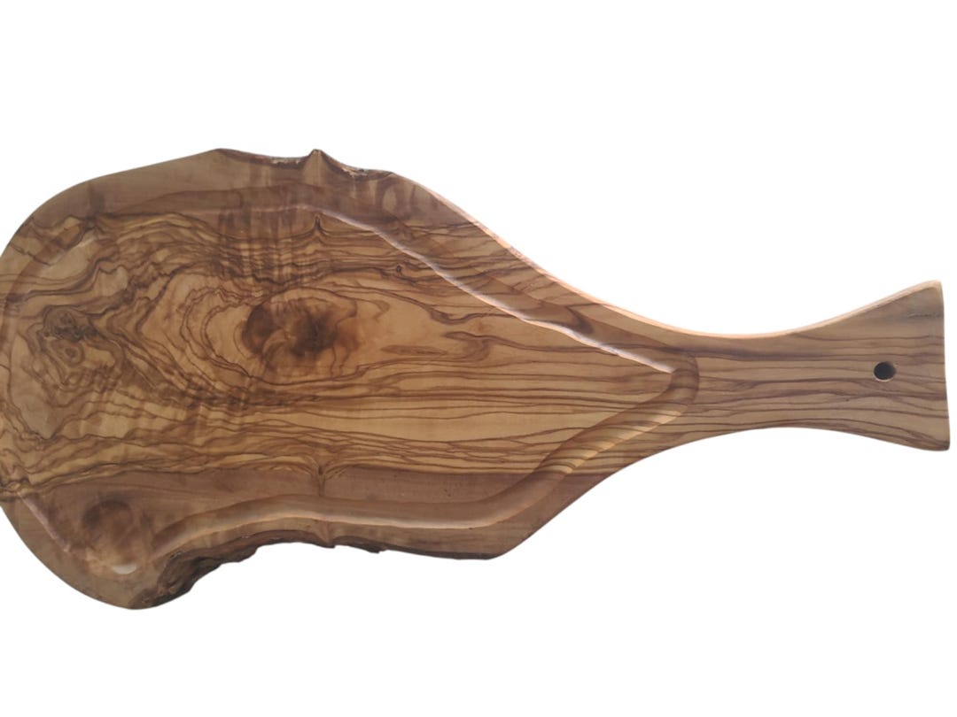 Handcrafted Cutting Board From Premium Tunisian Olive Wood, - Etsy