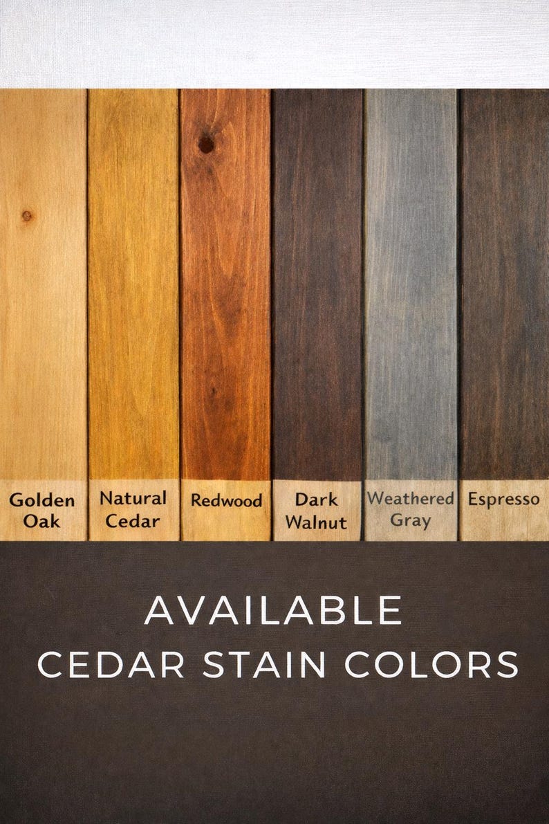 Custom Cedar Wood & Metal Security Gate - Modern Privacy Gate (48''x72 ...