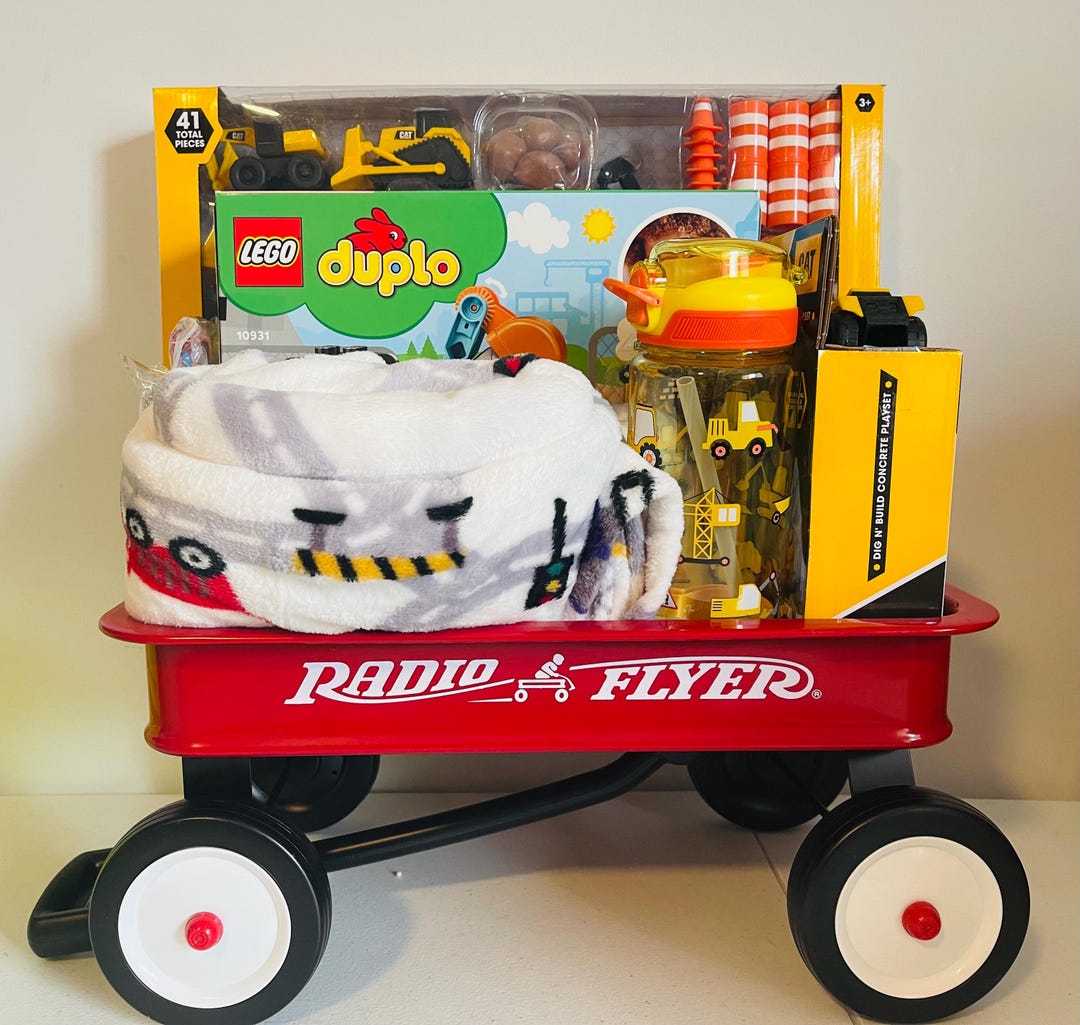 Construction Wagon Gift Set – Ultimate Builder’s Gift Set for Kids! - Etsy