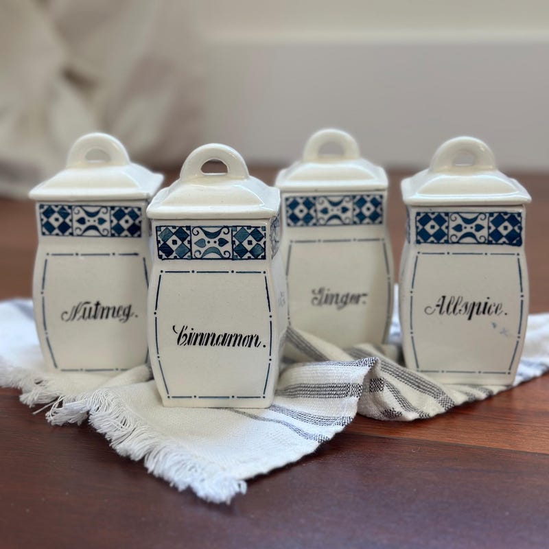 German Spice Jars - Etsy