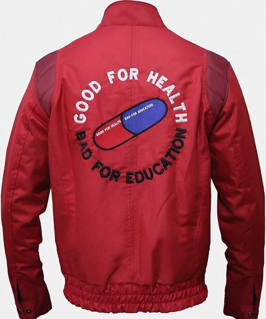 Men's Akira Shotaro Kaneda Red Capsule Logo Text Cosplay Red Cotton ...