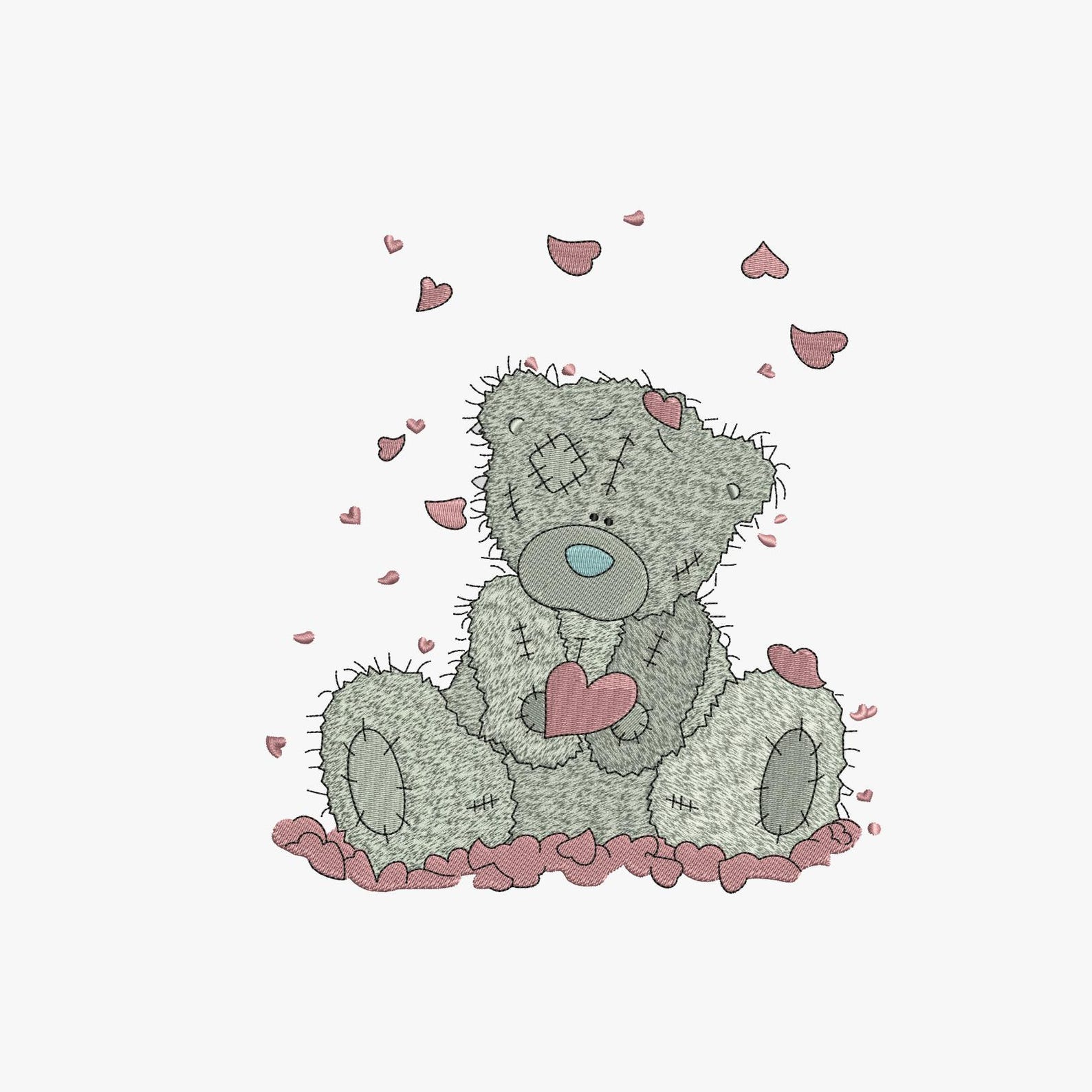 Bear Embroidery Design Bundle, Baby & Family (pes, Dst, Exp, Jef, Vp3 ...