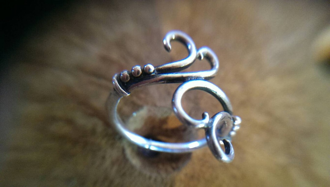 Kharma Ozean Ring 925 Karat Silber (nickelfrei) - Etsy