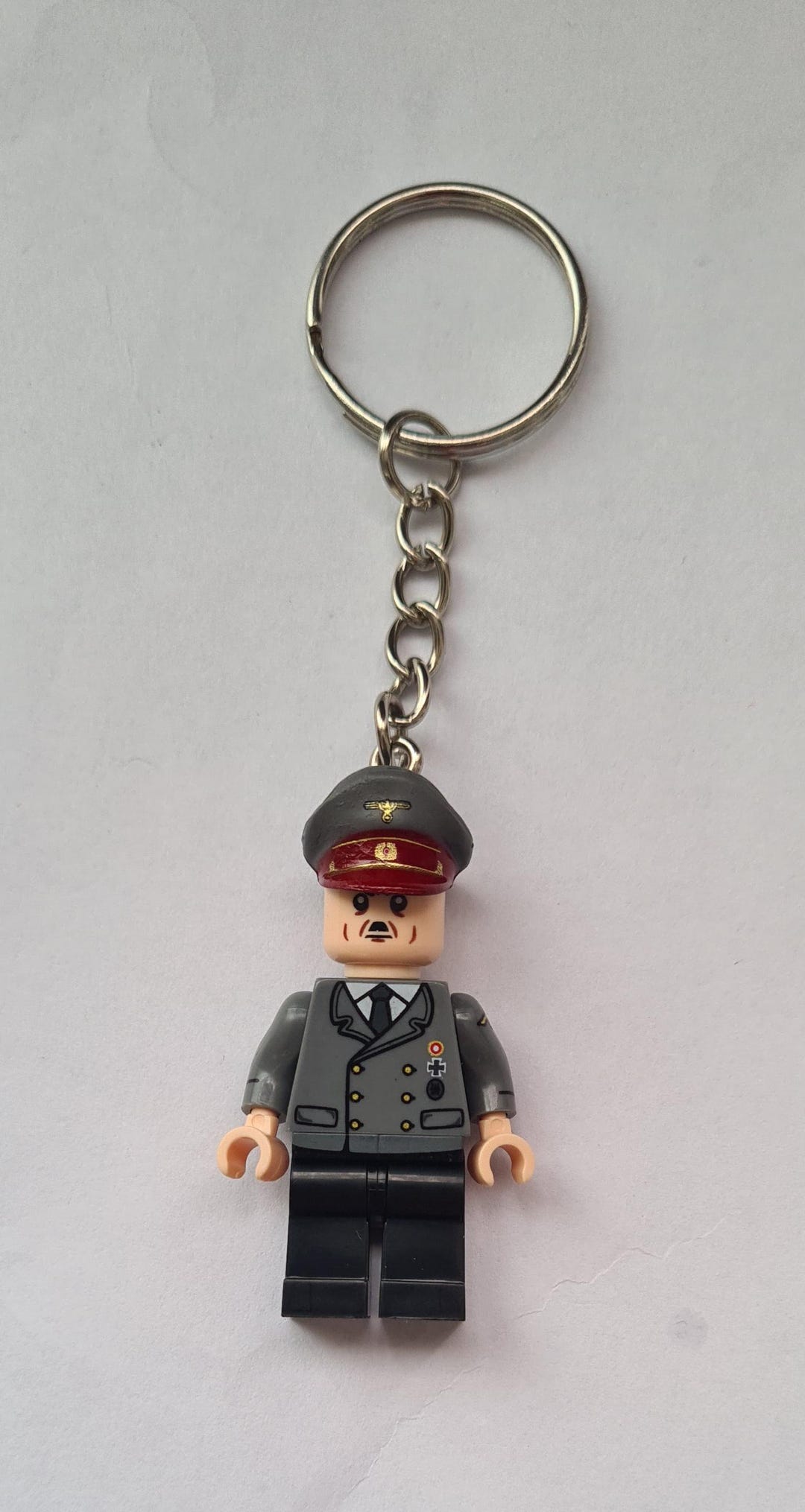 Custom Made WW2 German Leader Adolf Hitler Minifigure Keyring - Etsy