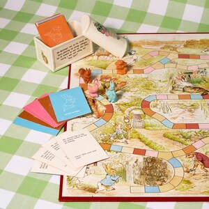Peter Rabbit Vintage Board Game Beatrix Potter's Peter Rabbit Race Game ...