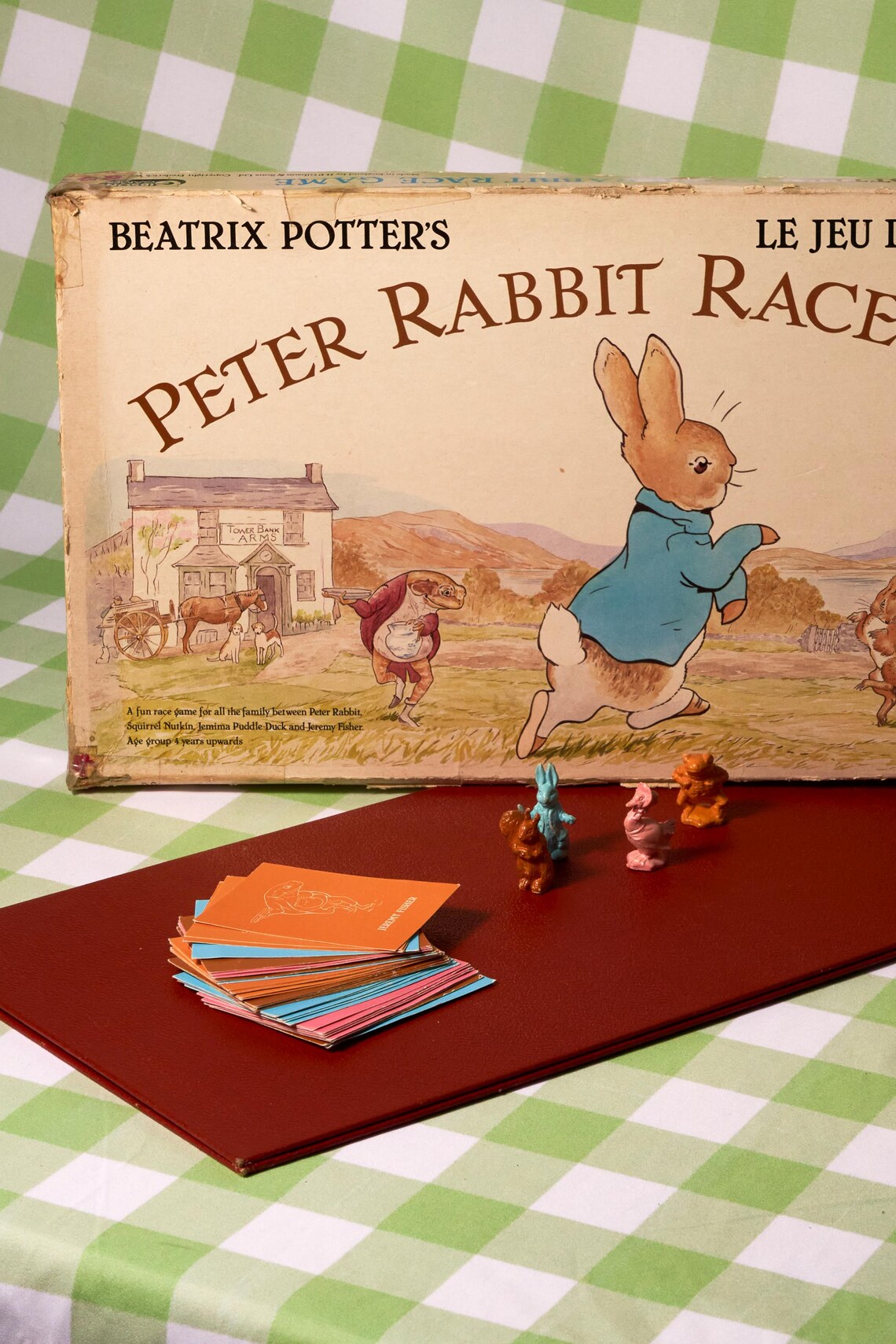 Peter Rabbit Vintage Board Game Beatrix Potter's Peter Rabbit Race Game ...