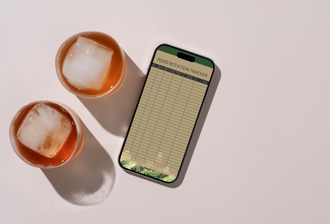 Pantry Tracker – Digital Printable Food Inventory Log - Etsy