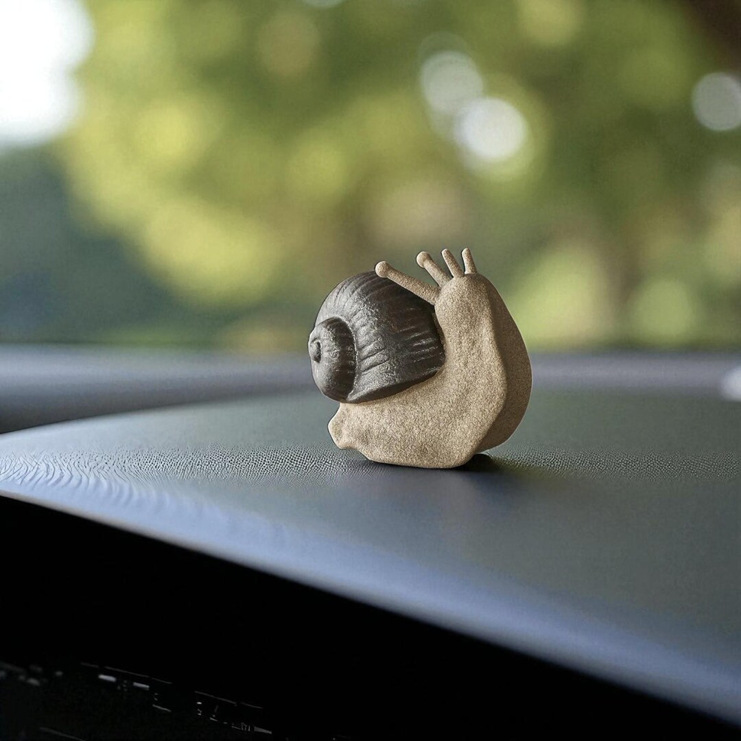 Cute Kawaii Snail Car Ornament – Cute Snail Car Decoration, Car ...