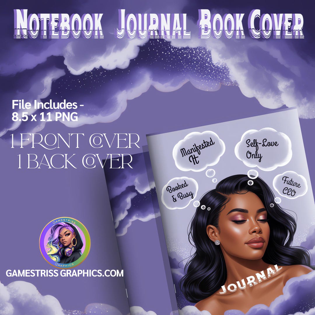 Self-love Only Digital Book Cover Set - Etsy