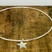 Sterling Silver Star & Moon Bangles - Etsy UK
