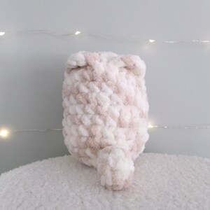 Mini Sandy Loaf Cat Crochet Plush Handmade Amigurumi Stuffed Animal - Etsy