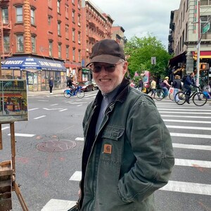 Rainy Twilight/avenue D/NYC 7x7 Oil on Panel, Original New York ...